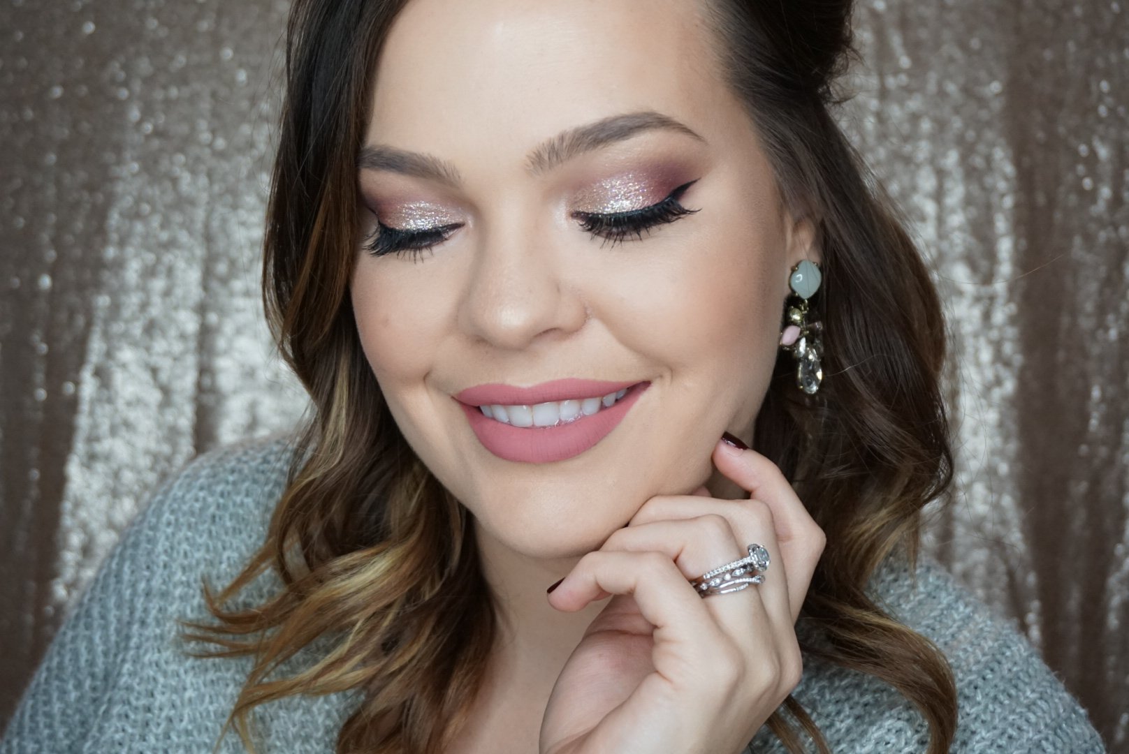 Glitter Makeup Look for New Year's Eve | Beauty Mix Series