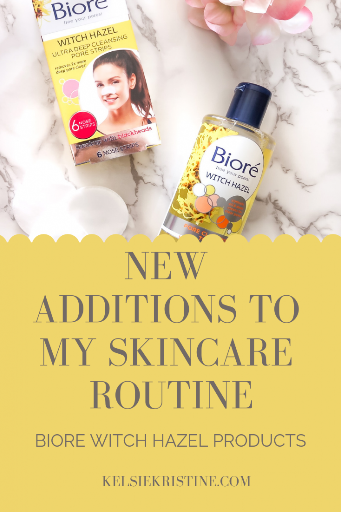 New Additions to My Skincare Routine | Biore Witch Hazel Products ...