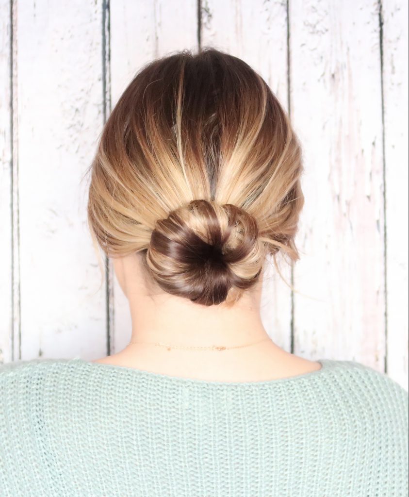 How To: Loose, Chic Bun with Revlon Hair Tools - Kelsie Kristine