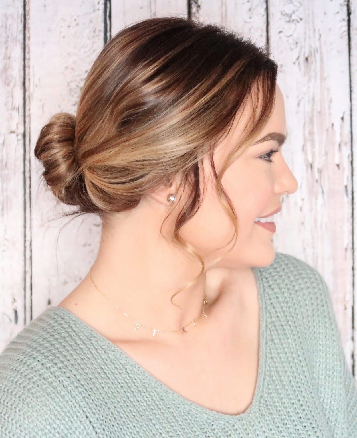 How To: Loose, Chic Bun with Revlon Hair Tools - Kelsie Kristine